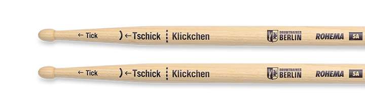 Drumtrainer Stöckchen 5A | von Dirk Erchinger | ROHEMA | Rohema